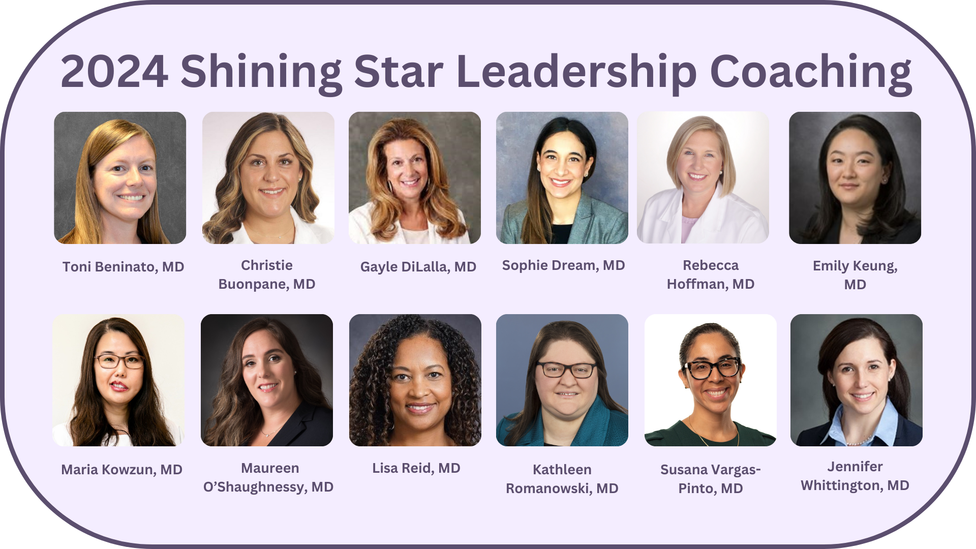 AWS Shining Star Leadership Coaching Information