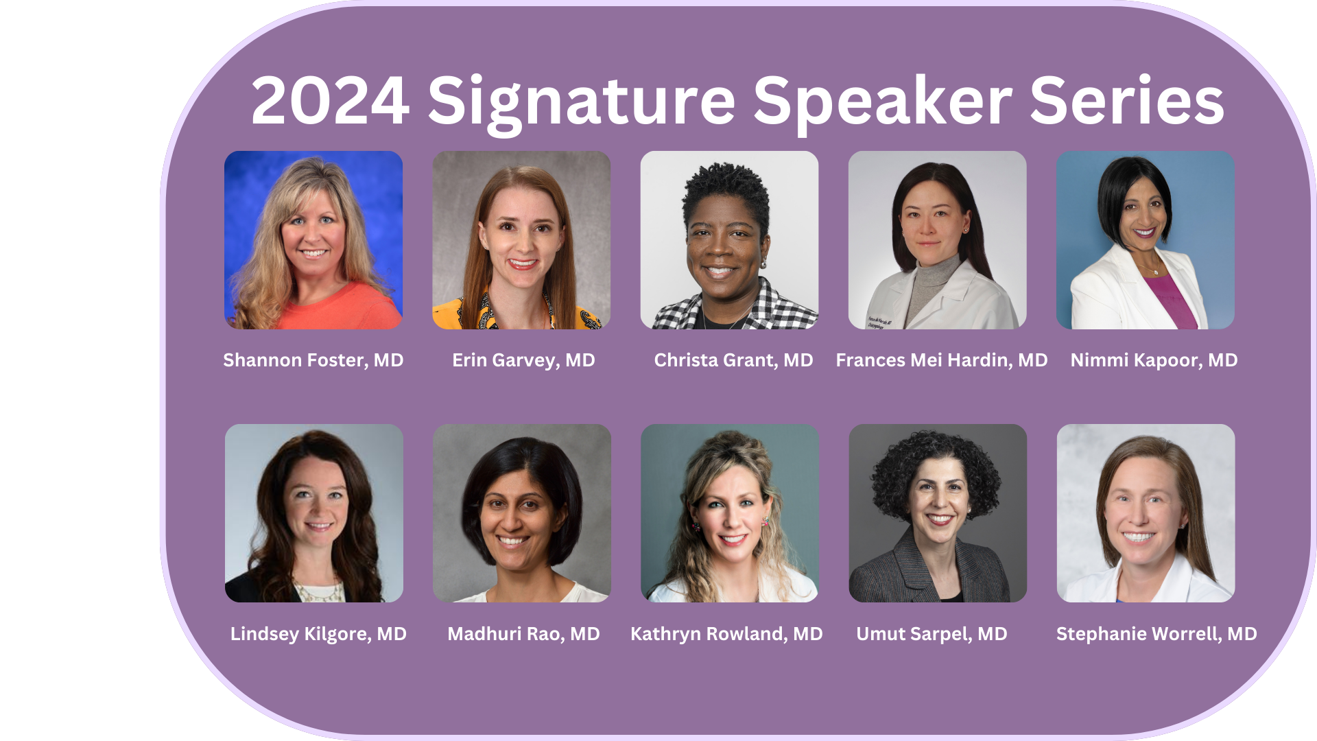 Signature Speaker Series